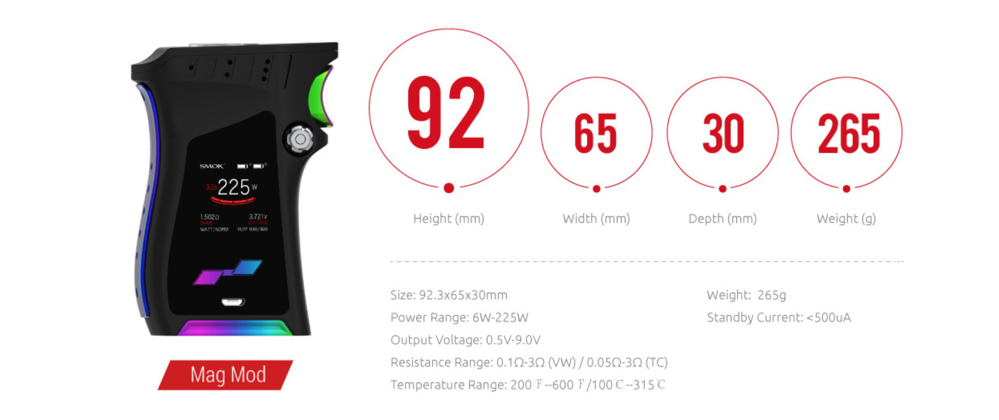 SMOK MAG 225W Mod REVIEW: Locked N’ Loaded | Vape Beat