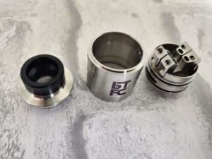 BTFC RDA Review: Top Airflow/Bottom Airflow (W/ Squonking Abilities)