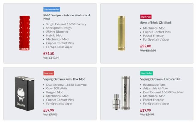 Cheap Mech Mods? You Need To See THIS Sale – It’s INSANE!