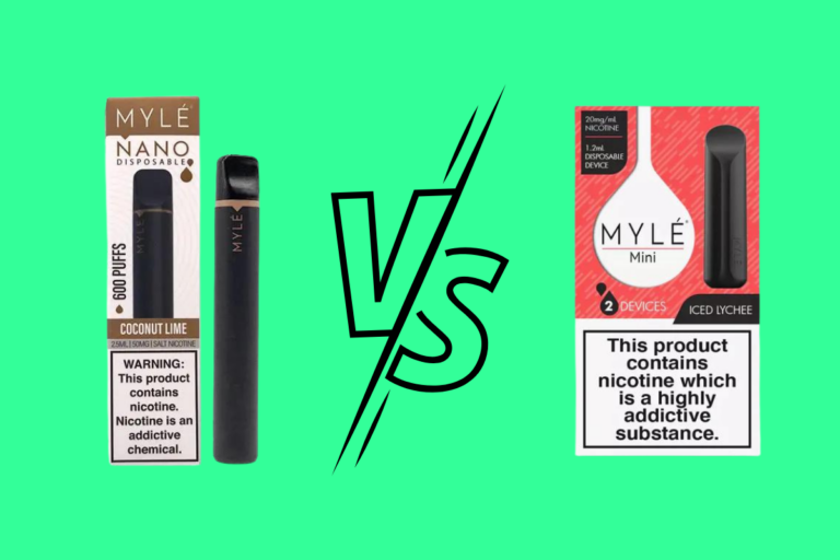 MYLE Nano vs MYLE Mini: What's The Difference?
