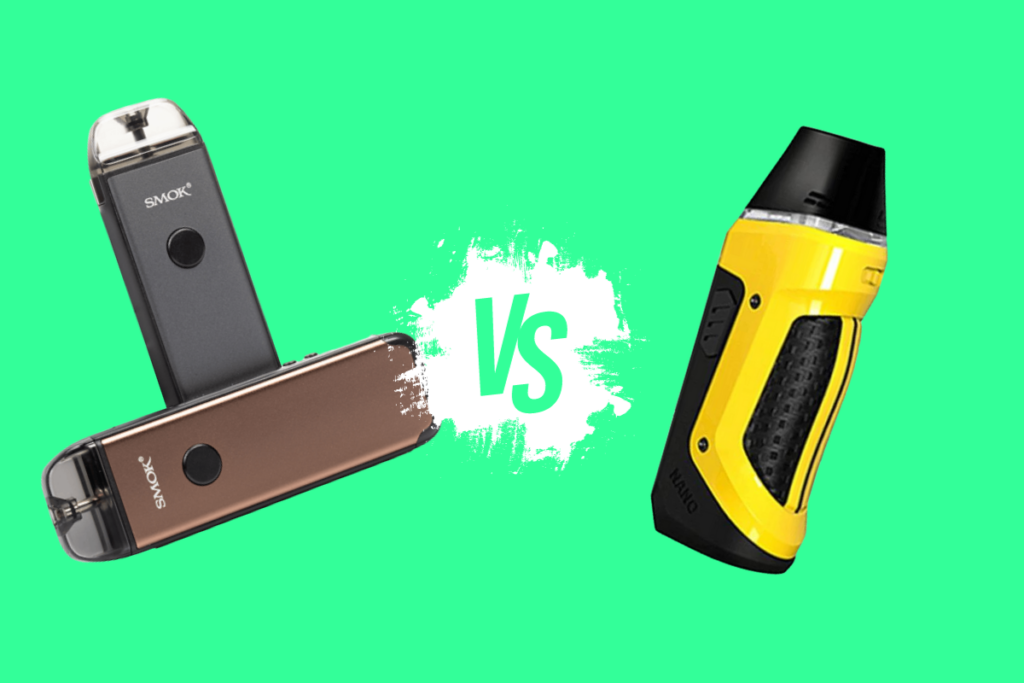 GeekVape Aegis Nano vs SMOK Acro 25W: Which Is Best?