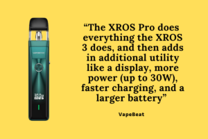 Vaporesso XROS Pro Review: Is It That Much Better?